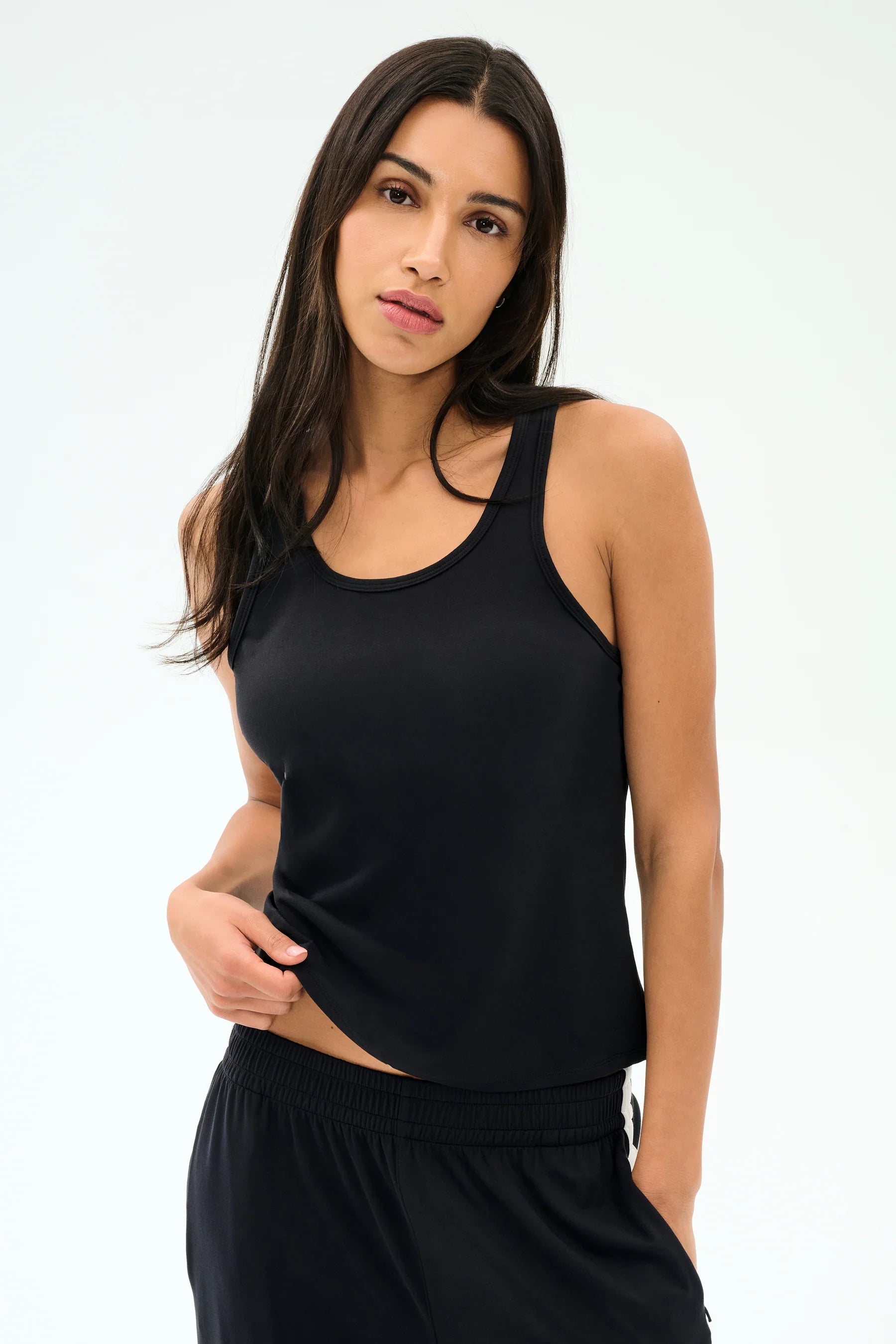 Mel Airweight Lite Tank- Black – Clementine